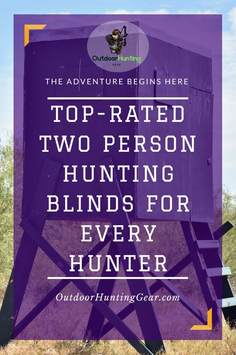 Best 2-Man Blinds: Top 5 Two Person Hunting Blinds - Outdoor Hunting Gear