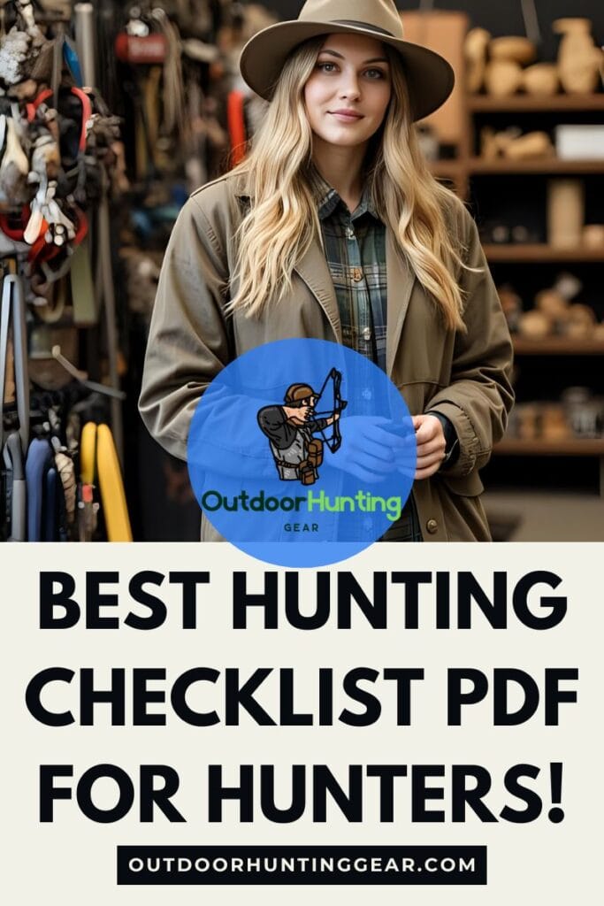 Best Hunting Checklist PDF for Hunters: How to Prepare for a Successful ...